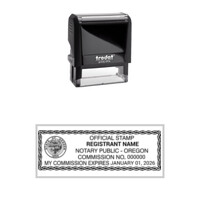 Trodat 4914 - Rope Border Seal | Oregon Notary Stamp
