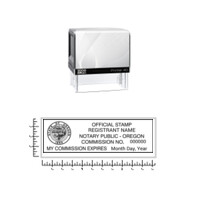 Professional Kit - Plain Border Oregon Notary Stamp
